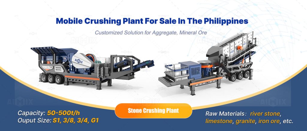 Mobile Crusher For Sale In The Philippines - 50-500T/H